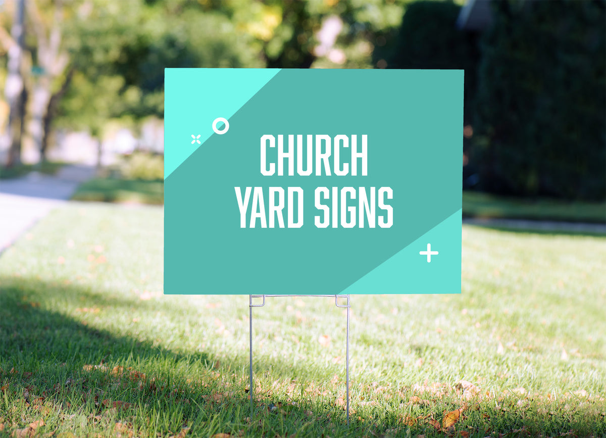 Banner Printing San Francisco | Church Yard Signs