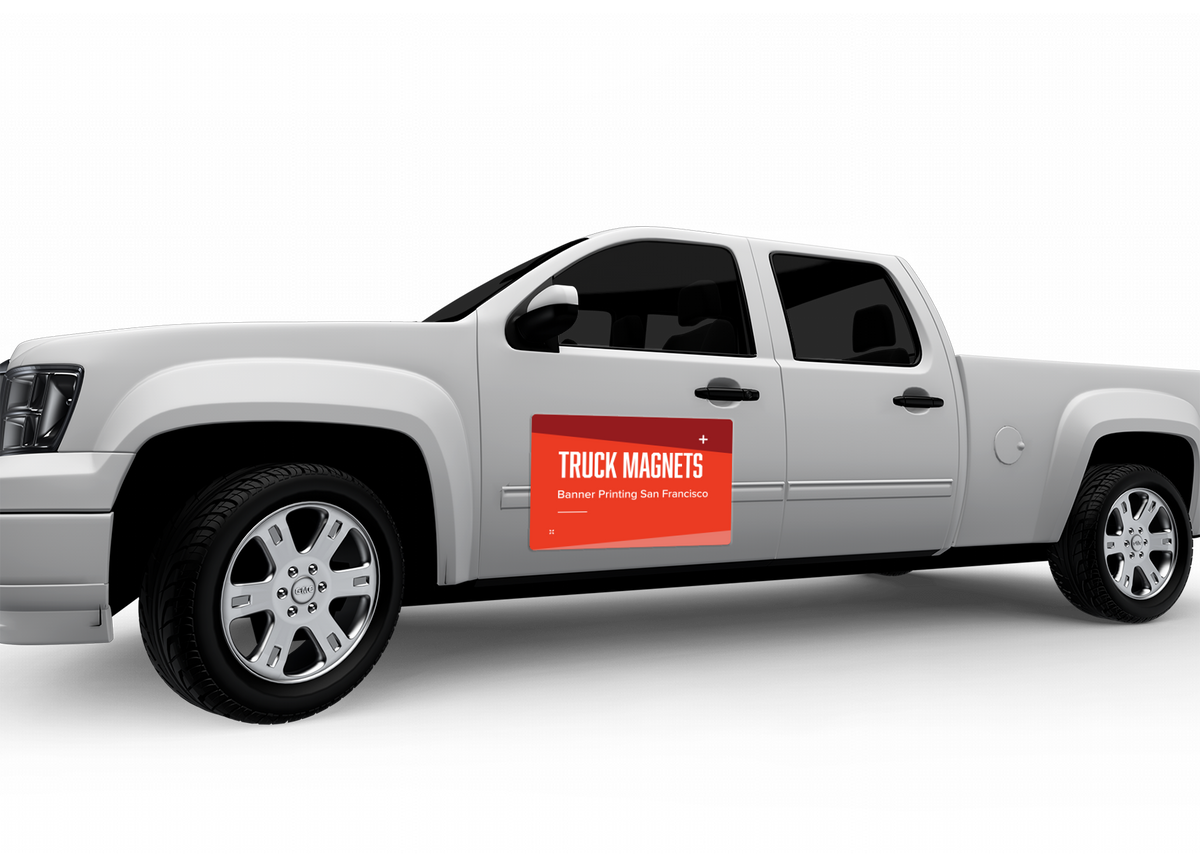 Banner Printing San Francisco | Truck Magnets